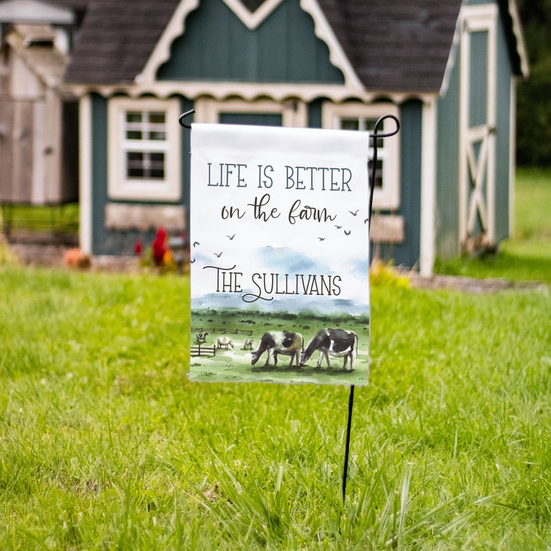 Custom Garden Flag - Etsy