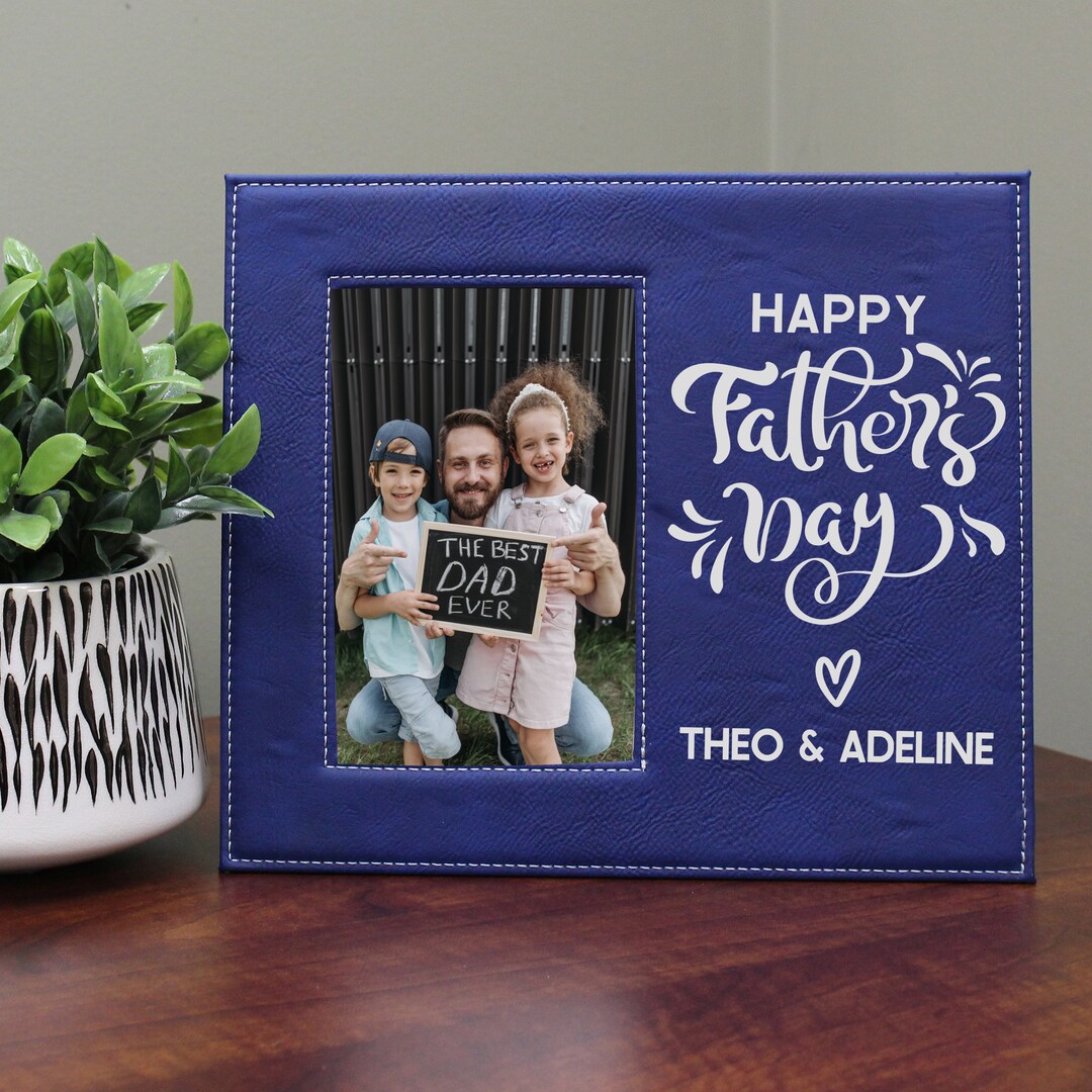 Happy Father's Day Picture Frame Father's Day Gift From Kids ...