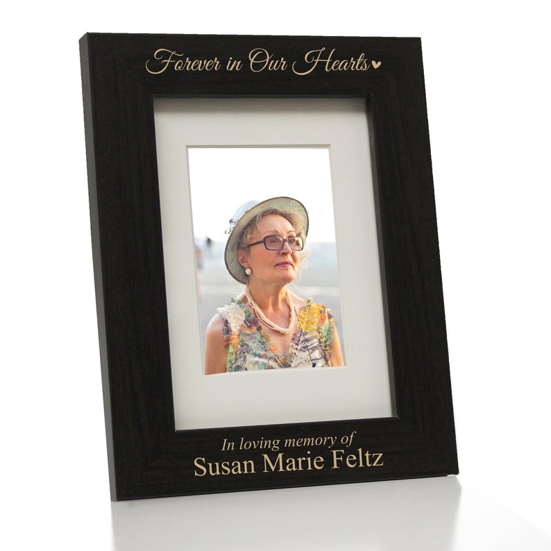 Personalized Memorial Picture Frame in Loving Memory Picture - Etsy