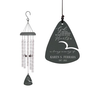 God Has You Wind Chime Religious Wind Chime in Memory Wind - Etsy