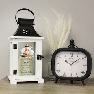 Lighthouse Memorial Lantern | Personalized Sympathy Lantern With ...