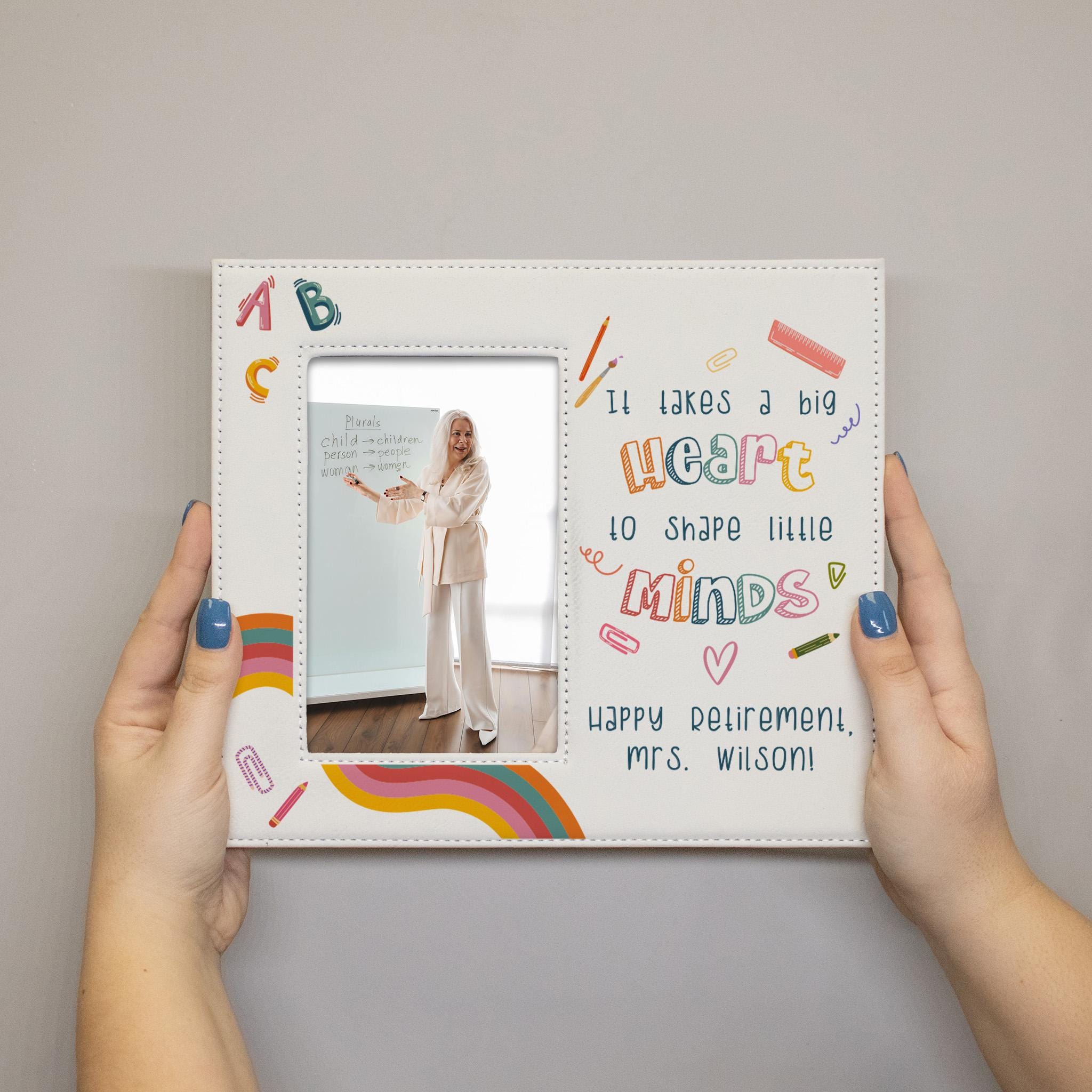 Teacher Appreciation Picture Frame | Teacher Gift From Class | End of ...