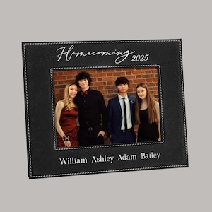 Homecoming Picture Frame Personalized Homecoming Dance Picture Frame ...