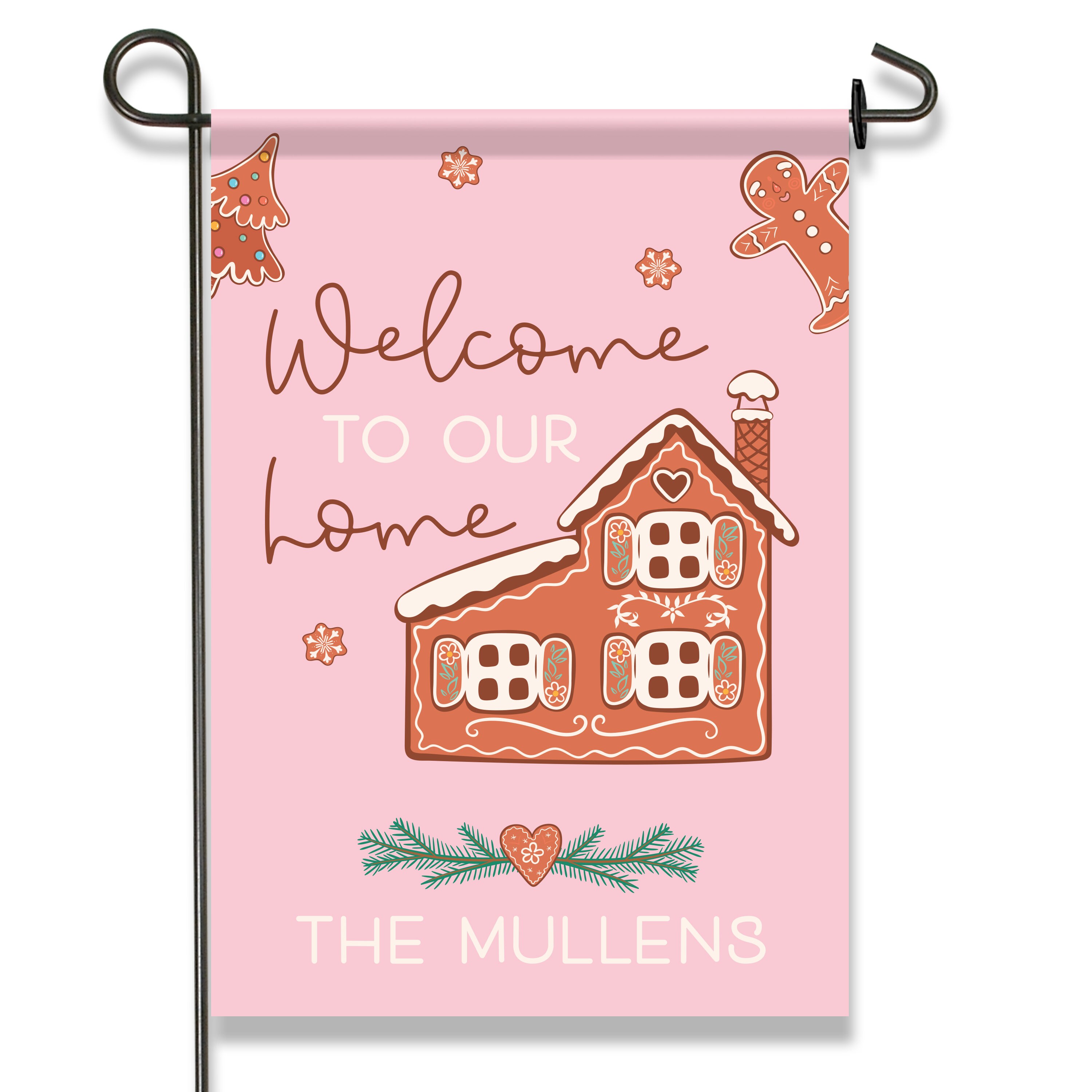 Christmas Welcome Decor | Gingerbread Christmas Garden Decor sold by ...