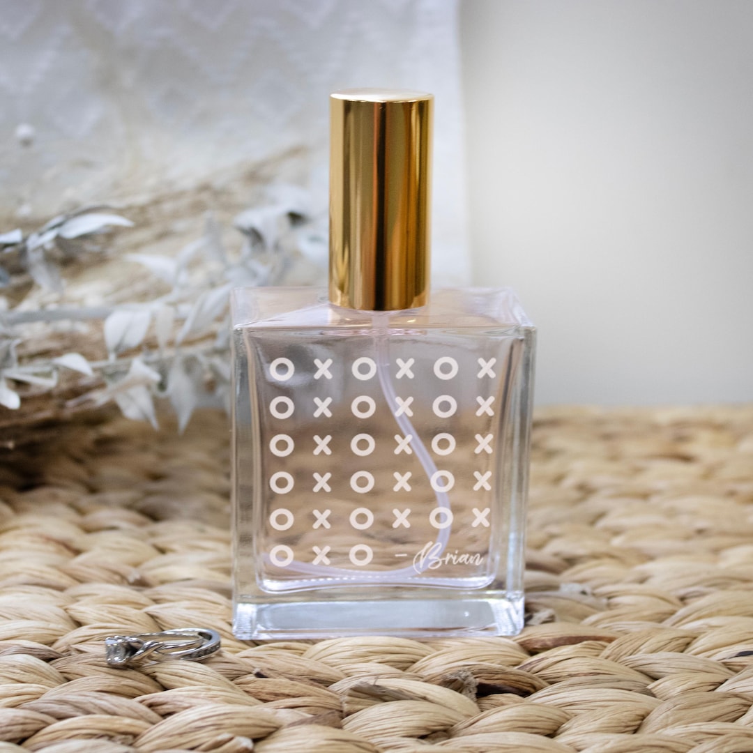Engraved XOXO Perfume Bottle | Personalized Gift for Girlfriend ...