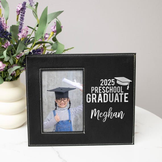 Pre K Graduation Picture Frame COcnny Kindergarten Graduation Photo