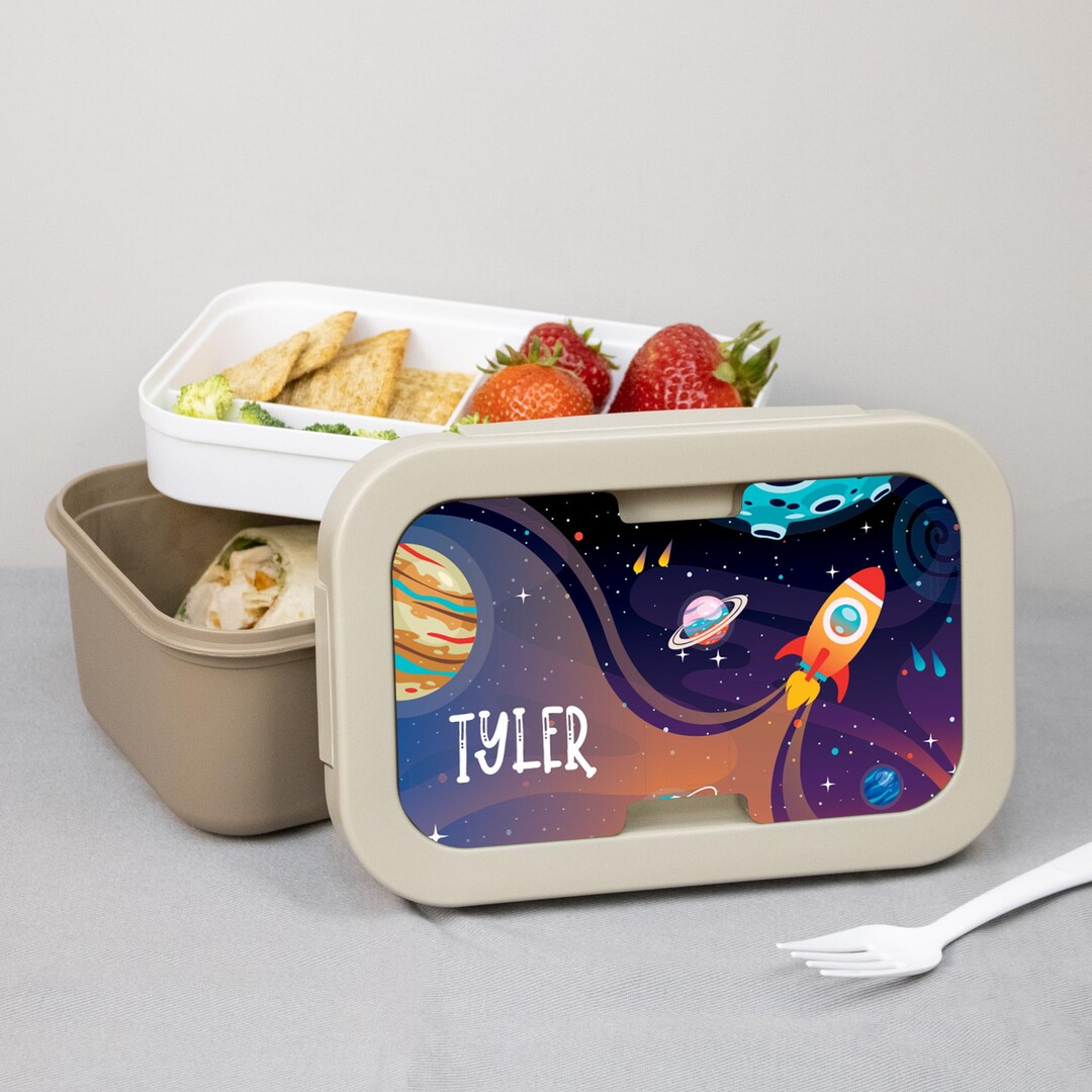 Custom Outer Space Lunch Box | Back to School Bento Box | Personalized ...