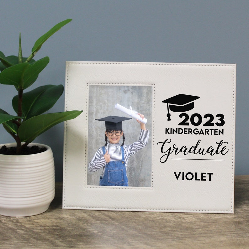 Kindergarten Graduation Frame Personalized Kindergarten - Etsy