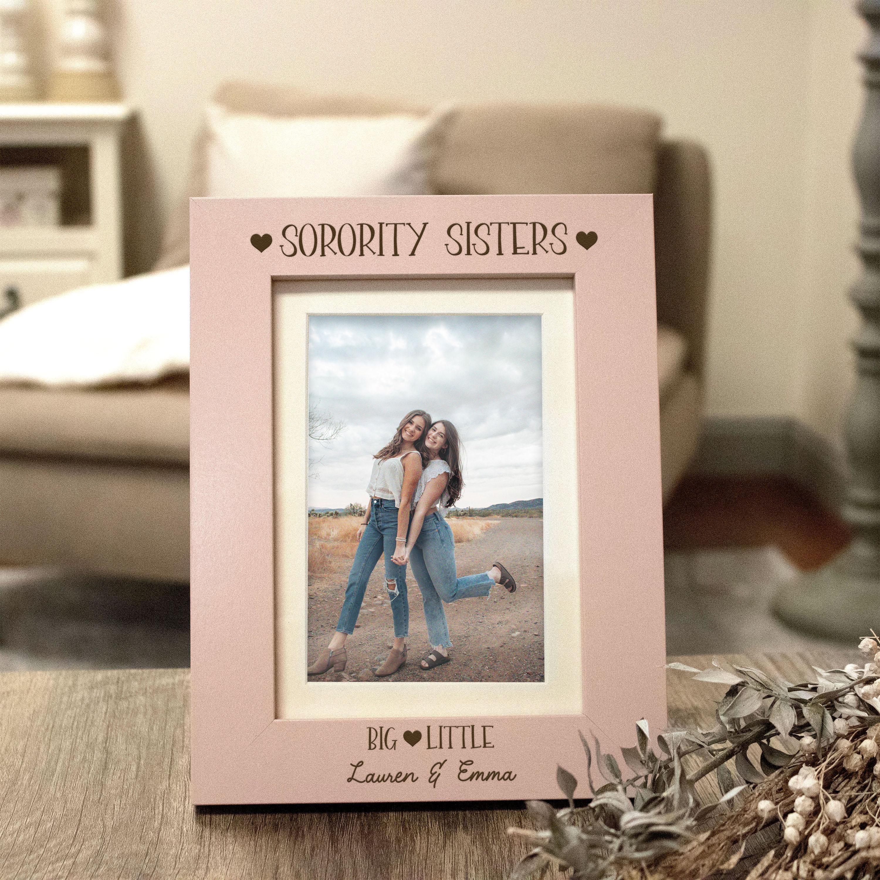 Sorority Sister Gift | Sorority Picture Frame | Personalized Big Little ...