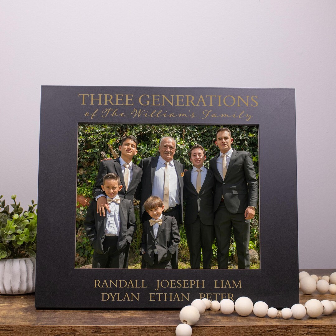 Generations Picture Frame | 4 Generations Picture Frame | 3 Generations ...