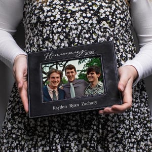 Homecoming Picture Frame | Personalized Homecoming Dance Picture Frame ...