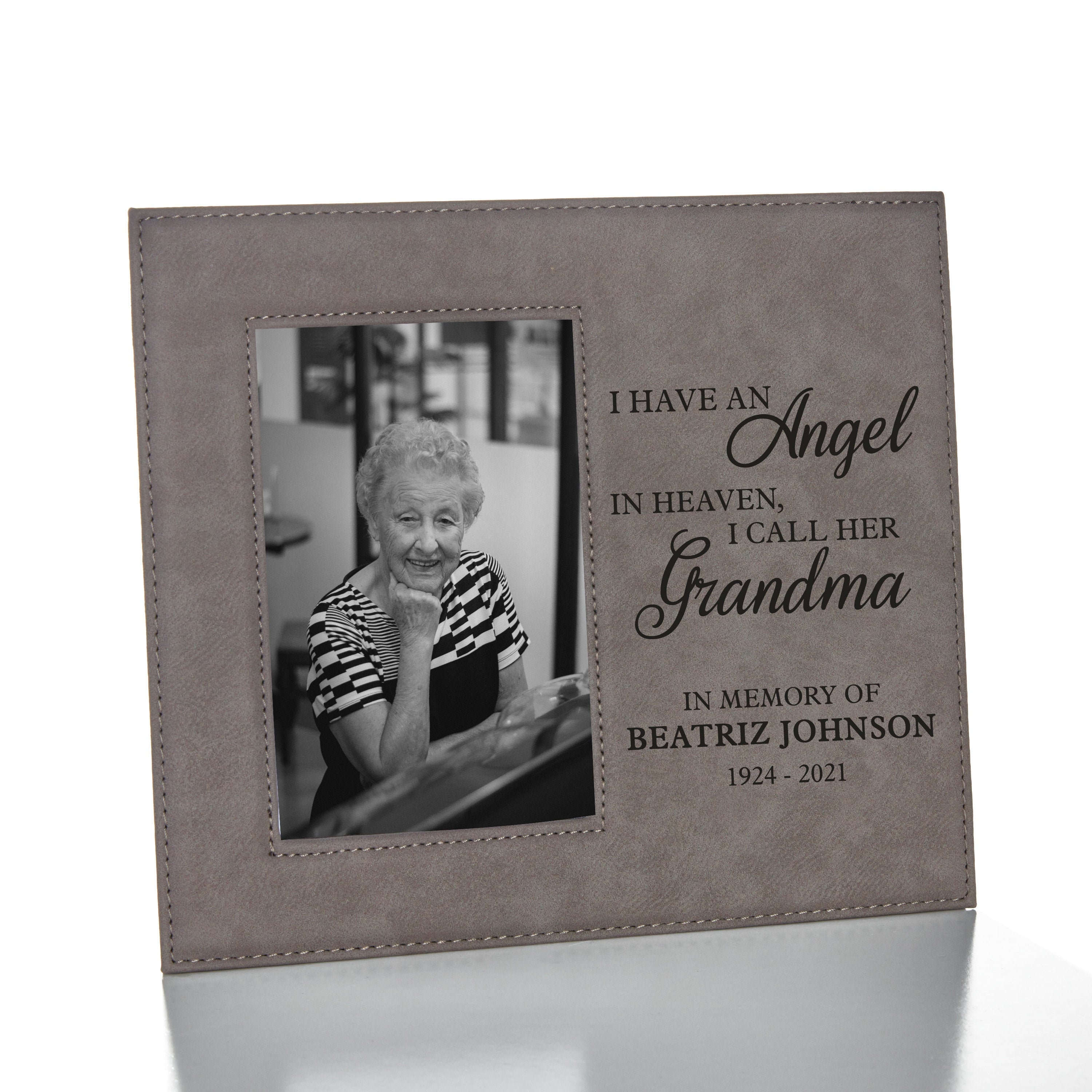 Grandma Memorial Picture Frame Grandmother Sympathy Gift | Etsy