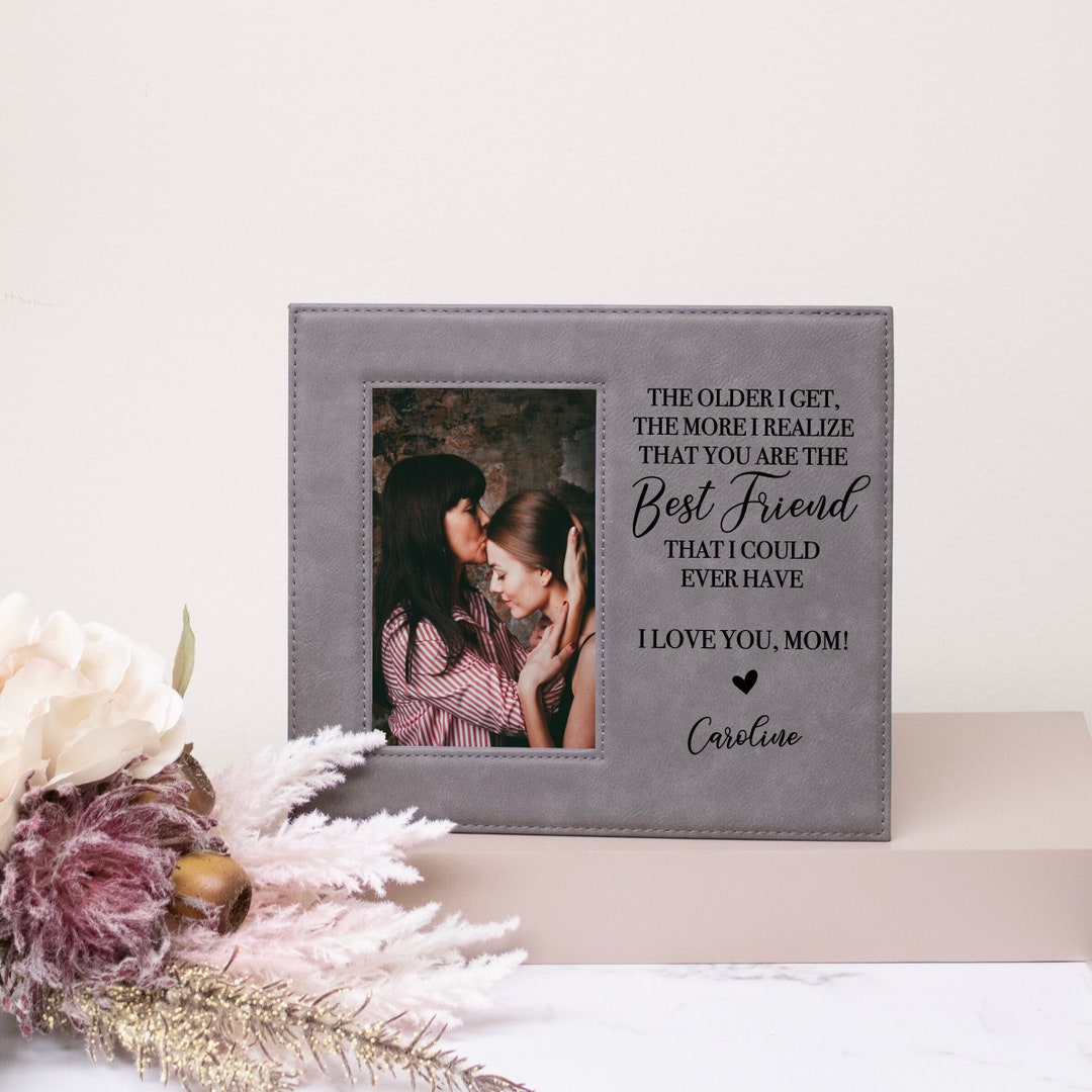Mother Daughter Picture Frame | Mom Best Friend Picture Frame | Mothers ...