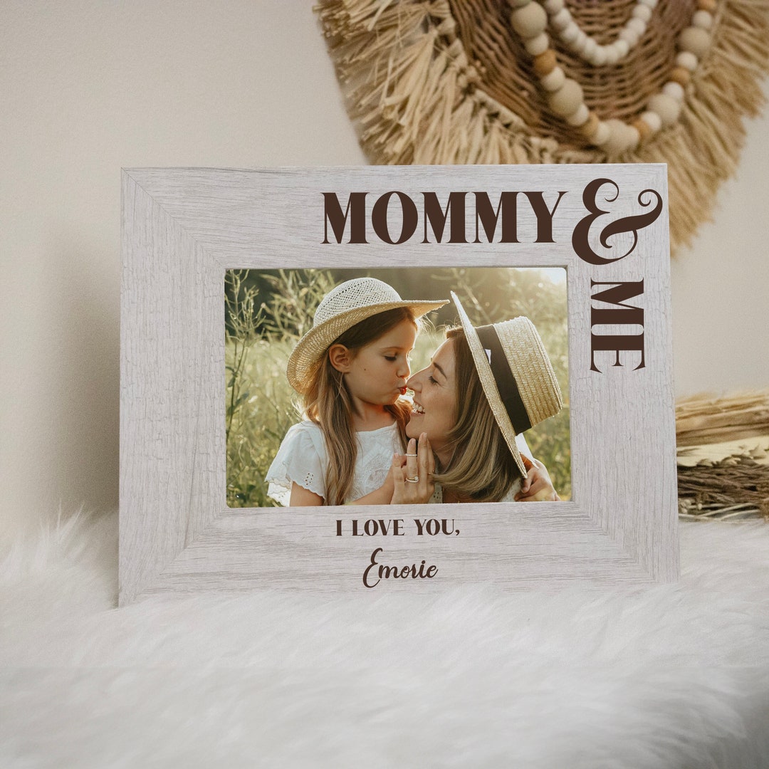 Mommy and Me Picture Frame Mother's Day Gift From Child Personalized ...