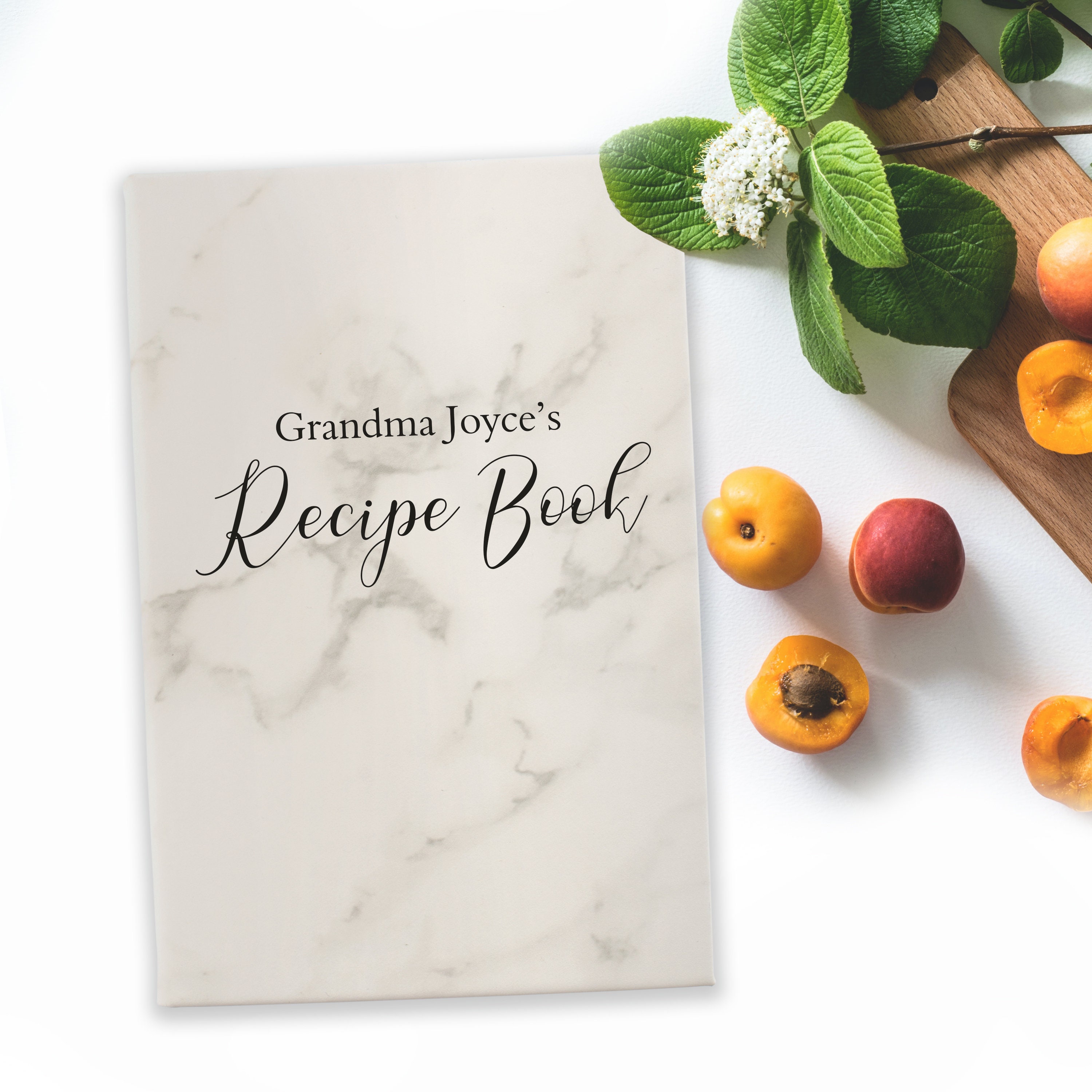 Custom Recipe Book Grandma Recipe Book Personalized Blank | Etsy