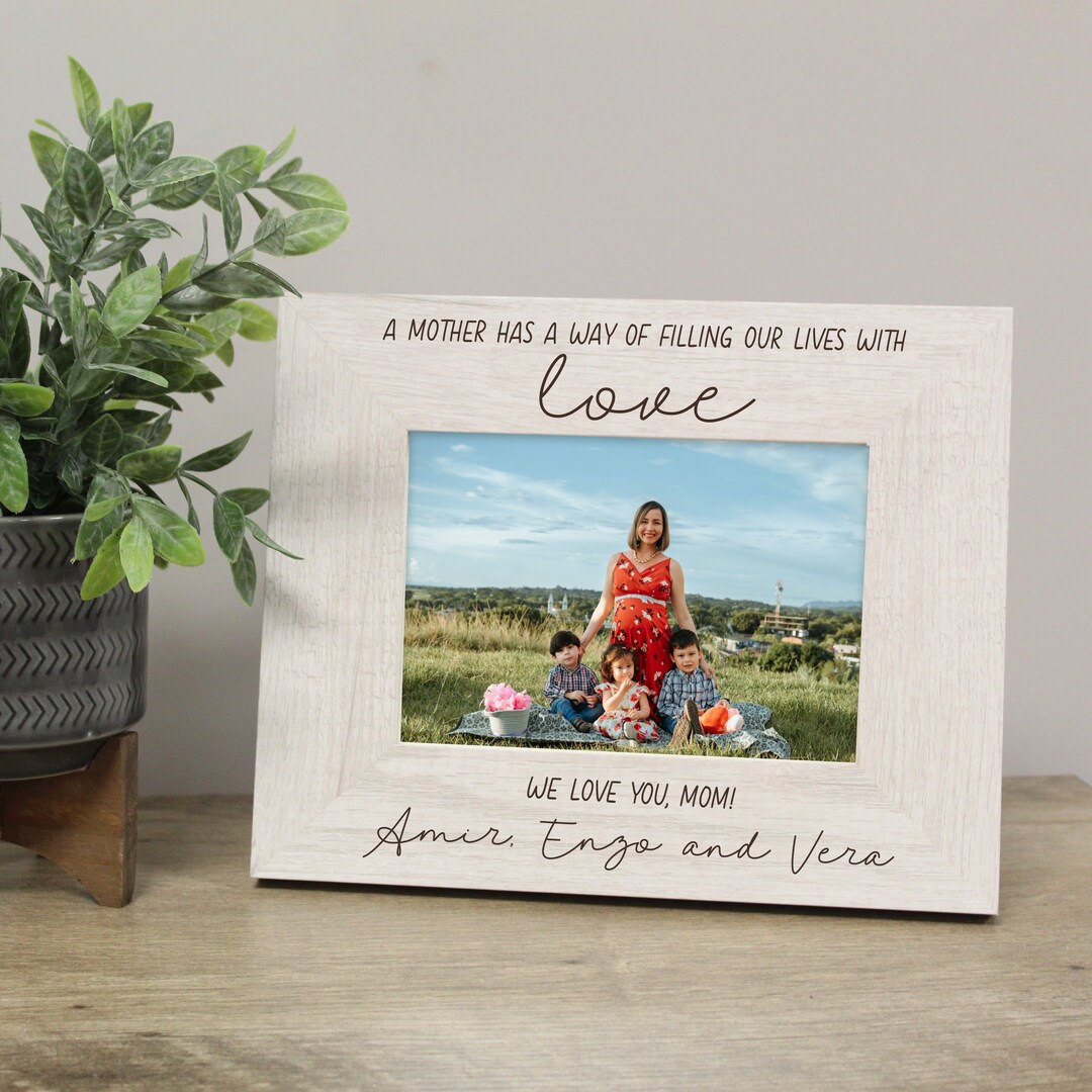 Mother Picture Frame Personalized Picture Frame for Mom Mother's Day ...