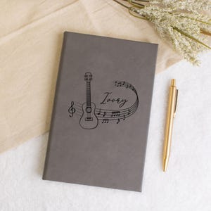 Songwriting Journal | Personalized Song Writing Book | Custom Journal ...