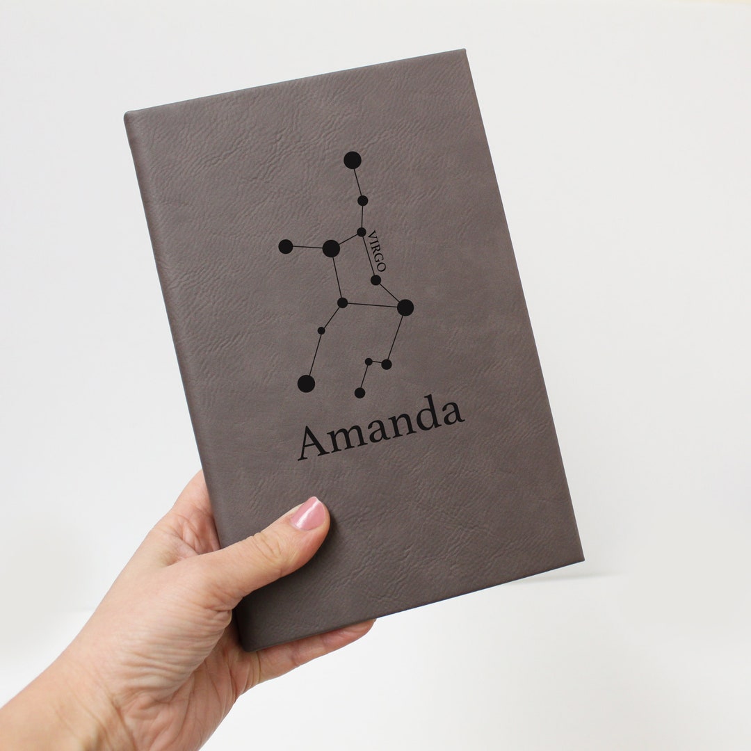 Zodiac Constellation Journal Personalized Journal With Horoscope Sign ...