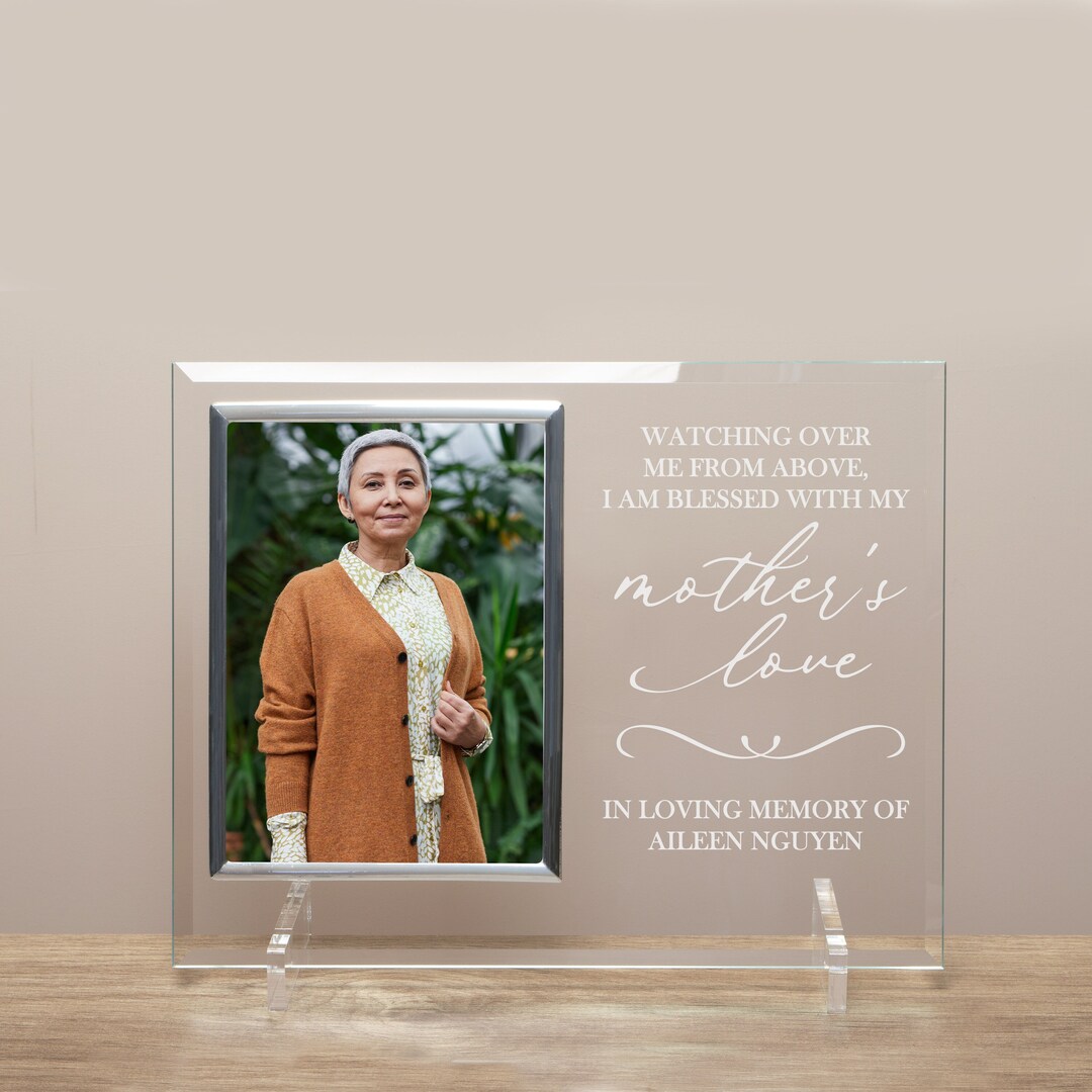 Mother Memorial Gift | Loss of Mother Gift | Mom Memorial Picture Frame ...
