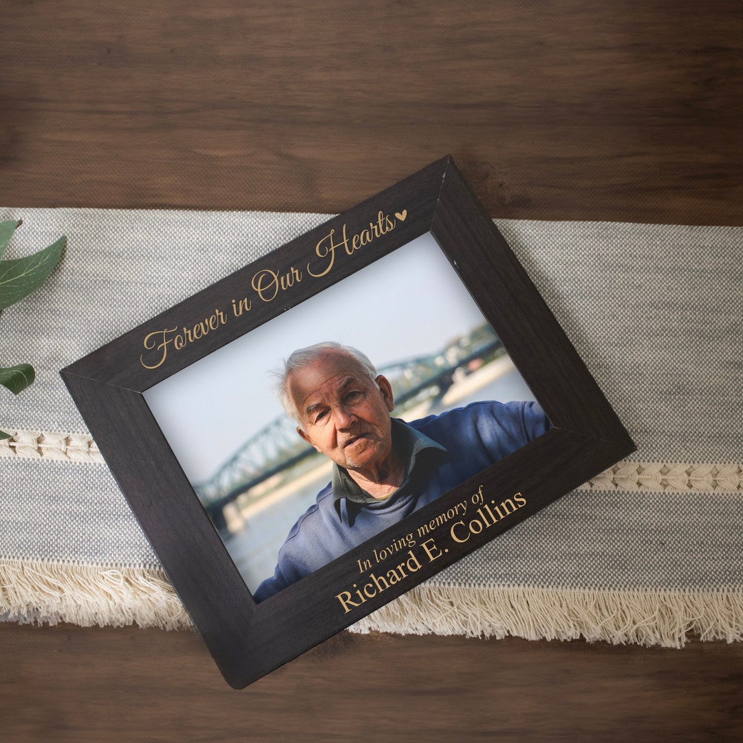 Personalized Memorial Picture Frame in Loving Memory Picture Frame ...