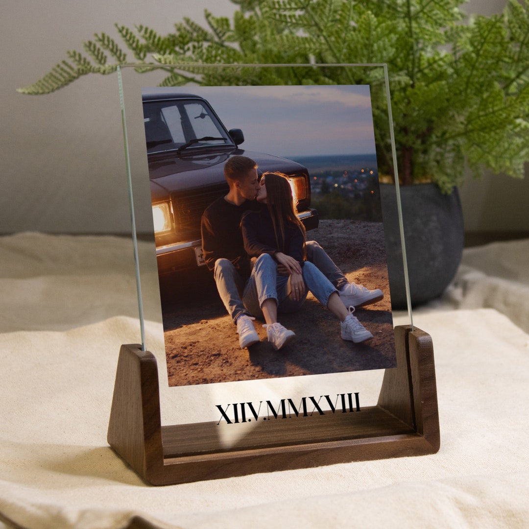 Personalized Couple Wedding Photo Plaque Valentine's Day Gift for ...