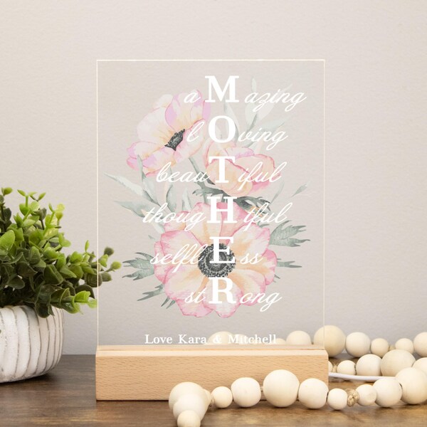 Mother Acronym - Etsy