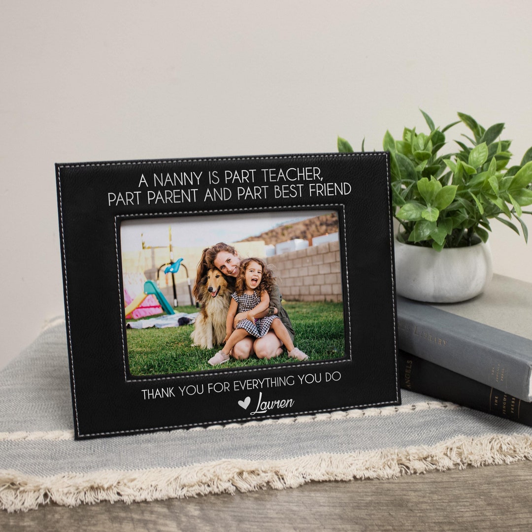 Nanny Picture Frame | Personalized Nanny Babysitter Picture Frame ...