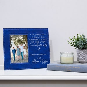 Father's Day Picture Frame Personalized Dad Picture - Etsy