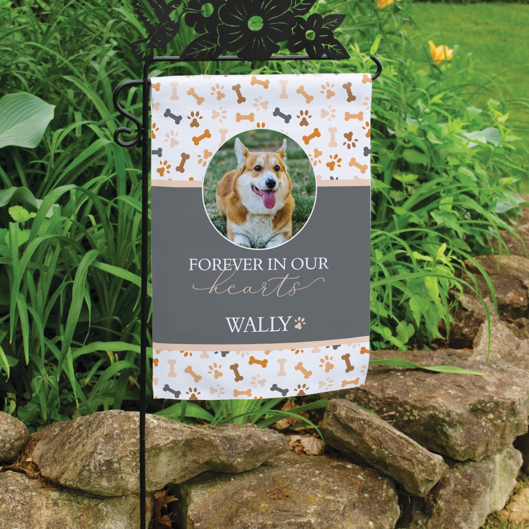 Pet Memorial Garden Flag | Dog Memorial Yard Flag | Pet Loss Garden ...
