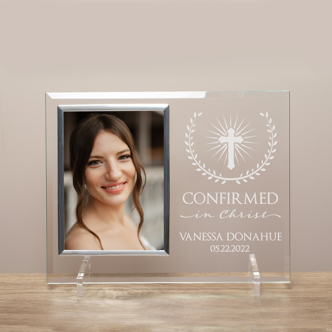 Confirmation Picture Frame | Personalized Confirmation Gift for Girls ...