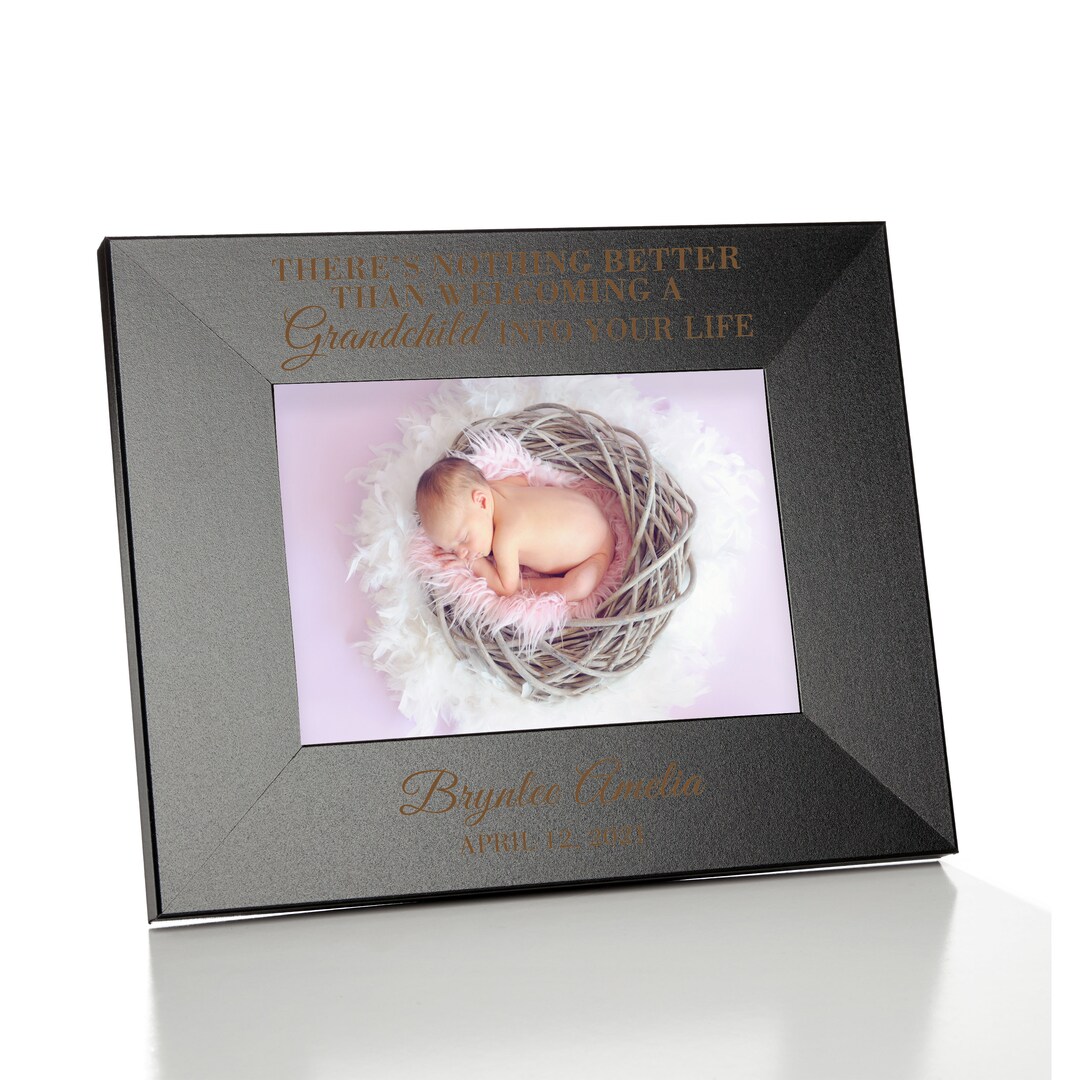 New Grandparents Picture Frame New Grandma Picture Frame New Grandpa ...