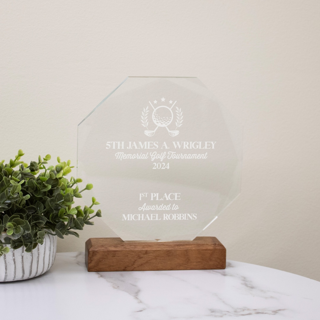 Golf Tournament Gift | Golf Banquet Award | Personalized Gift for Golf ...
