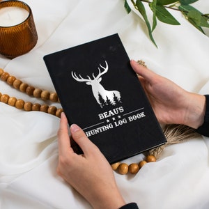 Hunting Journal | Personalized Hunting Log Book | Birthday Gifts for ...