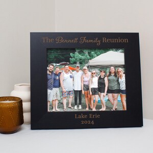 Personalized Family Reunion Frame | Picture Frame for Family Get ...