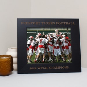 Personalized Sports Team Frame | High School Team Photo Frame for ...