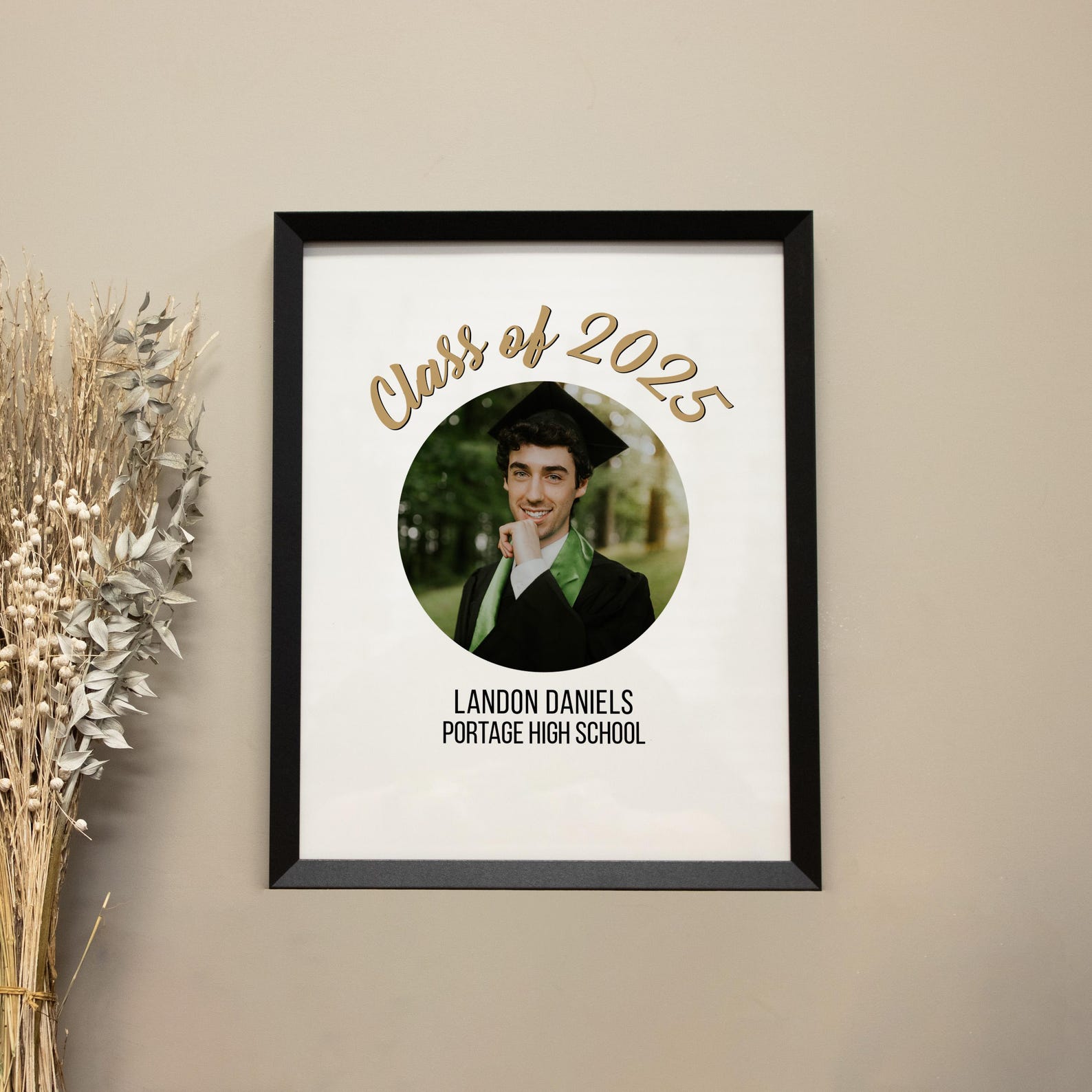 Class of 2025 Sign | Personalized Graduation Signature Board ...