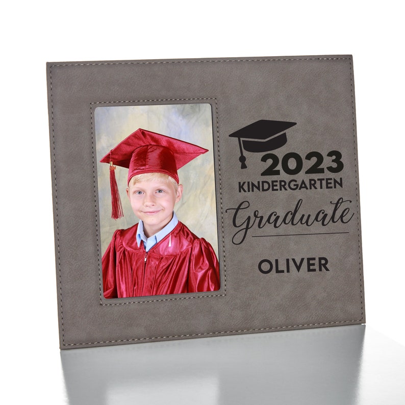 Kindergarten Graduation Frame Personalized Kindergarten - Etsy