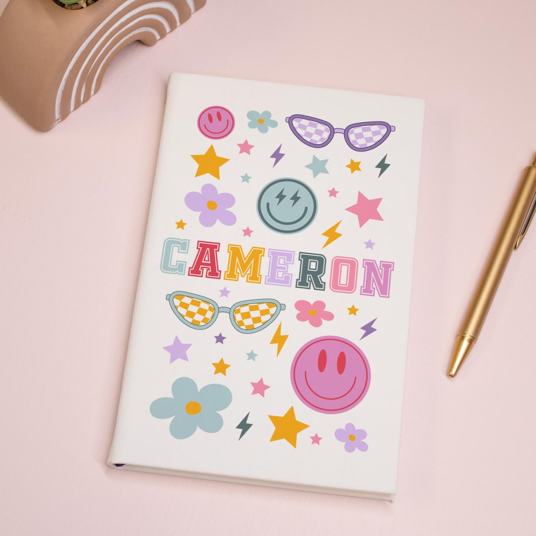 Personalized Journal for Girls | Cute Preppy Stuff | Custom Name ...