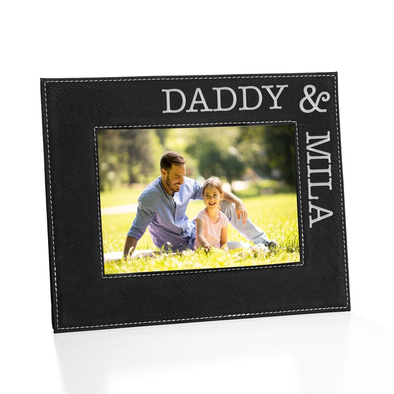 Daddy and Me Picture Frame Personalized Dad and Daughter - Etsy