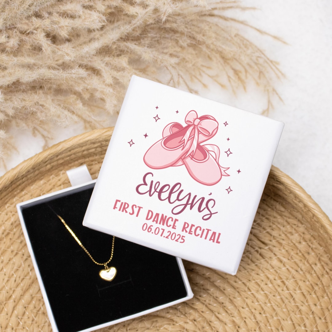 Dance Recital Gifts for Girls | First Dance Recital Necklace ...