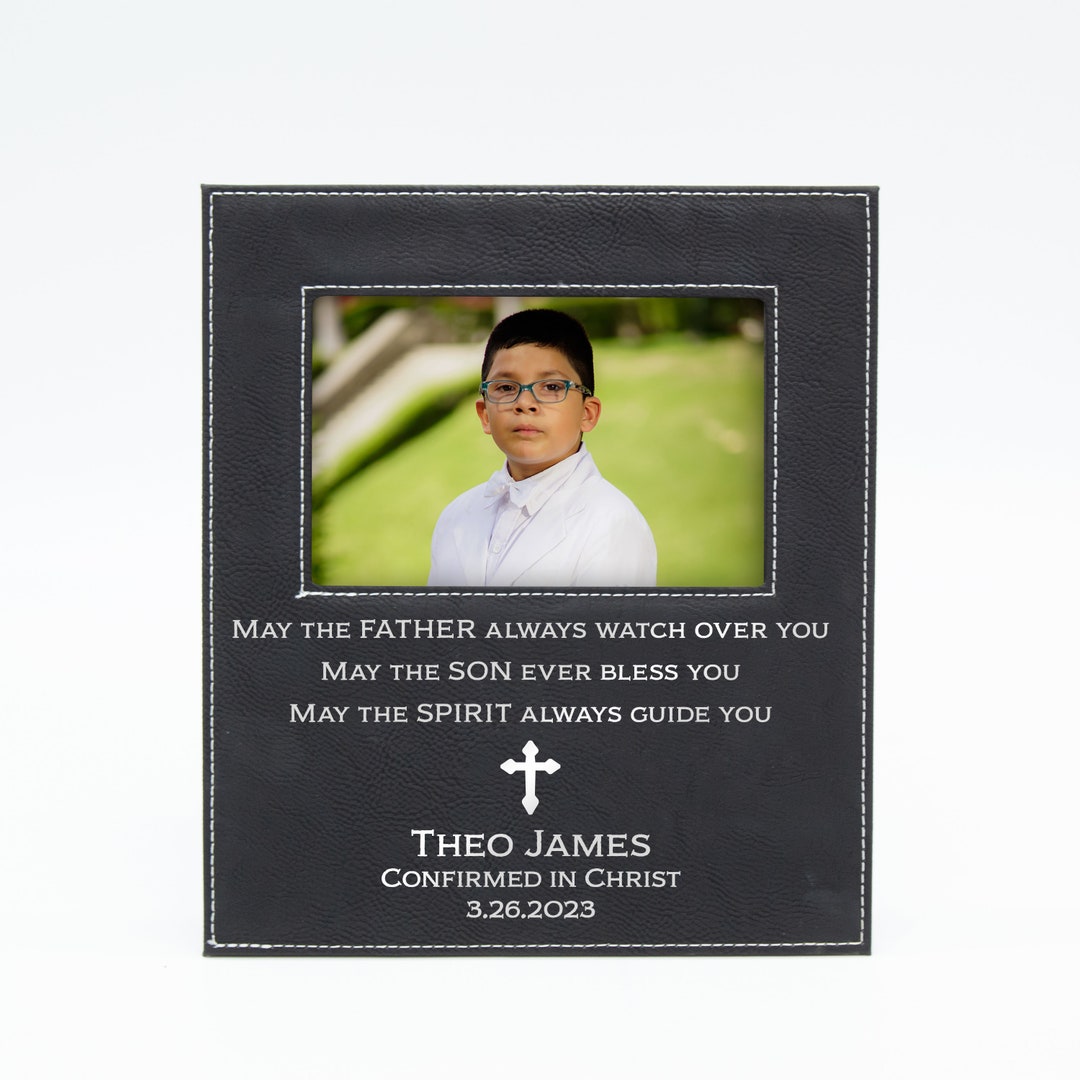 Confirmation Picture Frame Personalized Religious - Etsy