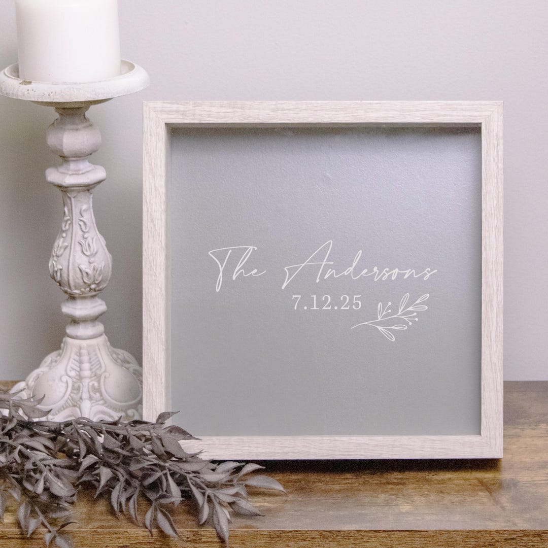 Wedding Shadow Box | Keepsake Box for Wedding Mementos | Wedding Memory ...