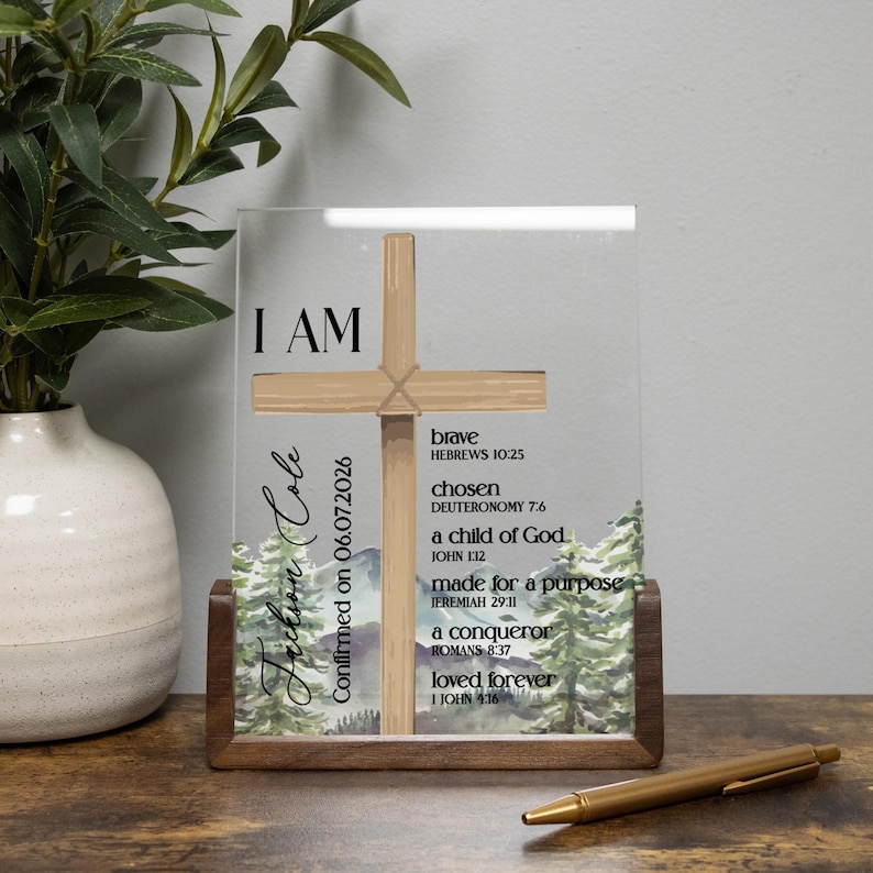 Confirmation Gift for Boys | Personalized Baptism Gifts for Boys ...