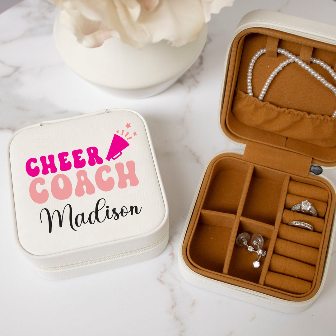 Cheer Coach Jewelry Box Personalized Cheer Coach Gift Gift for ...
