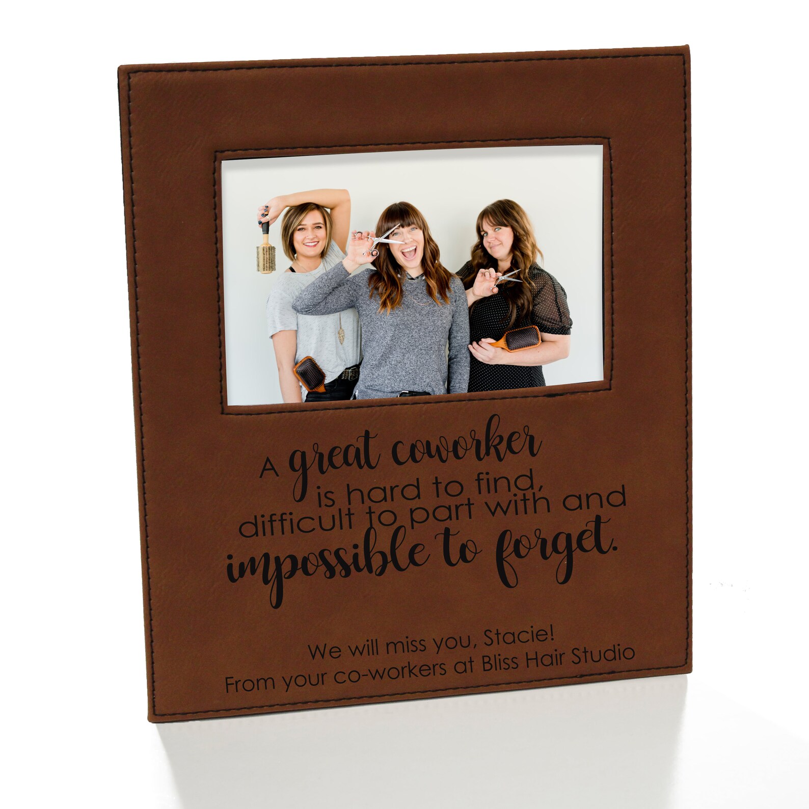 Coworker Goodbye Gift Picture Frame | Personalized Picture Frame With ...
