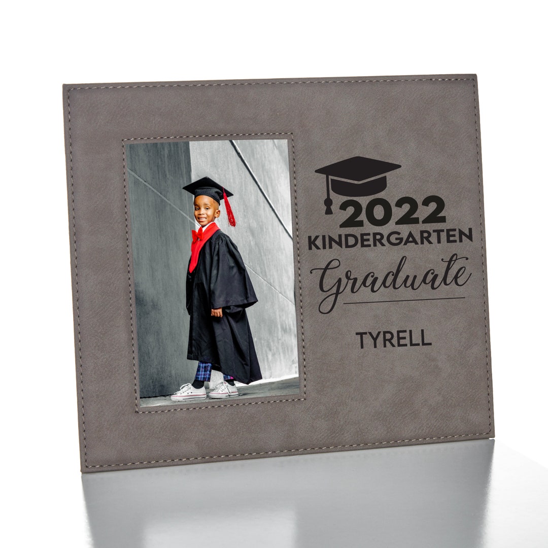 Kindergarten Graduation Frame Personalized Kindergarten - Etsy