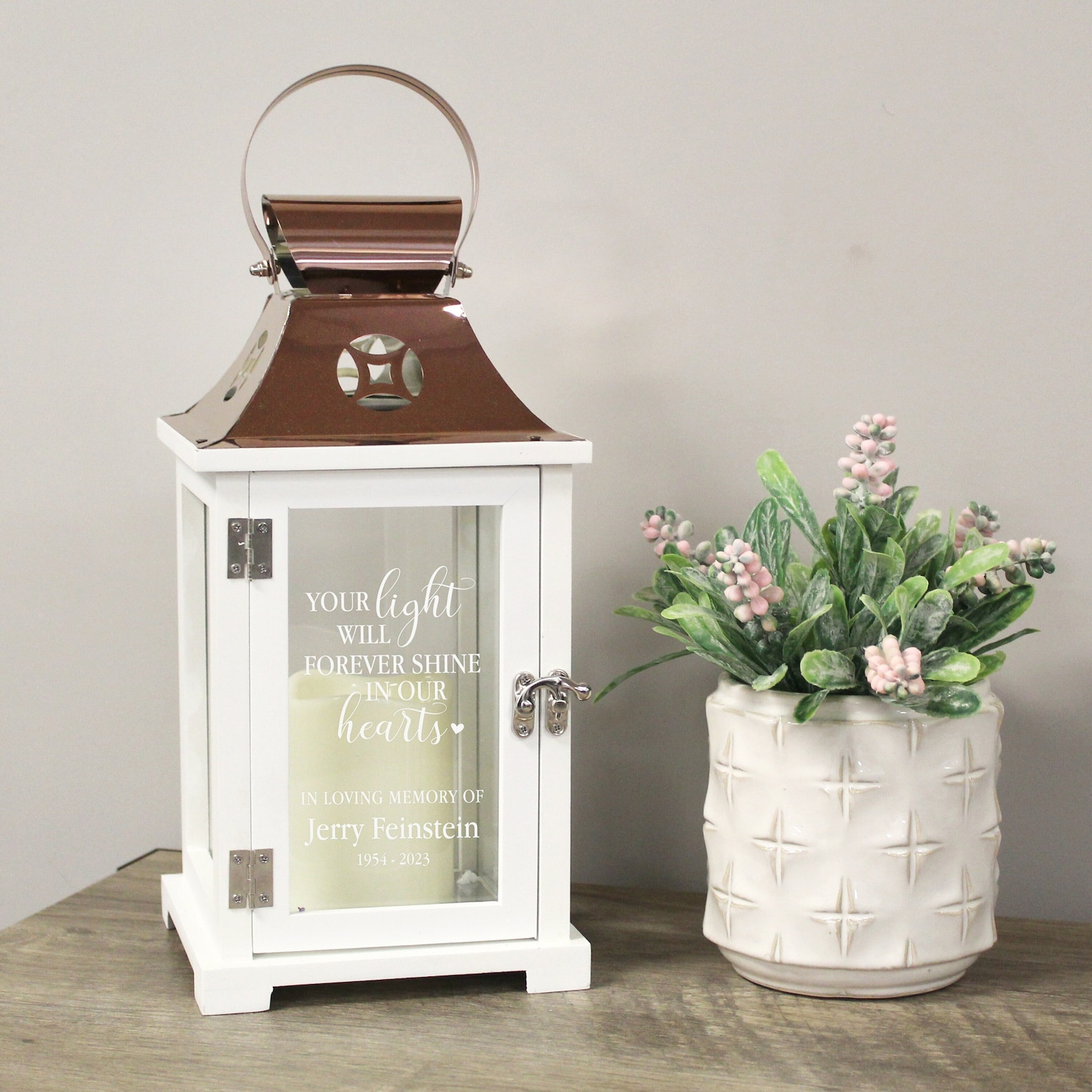 Personalized Memorial Lantern in Memory of Lantern in - Etsy