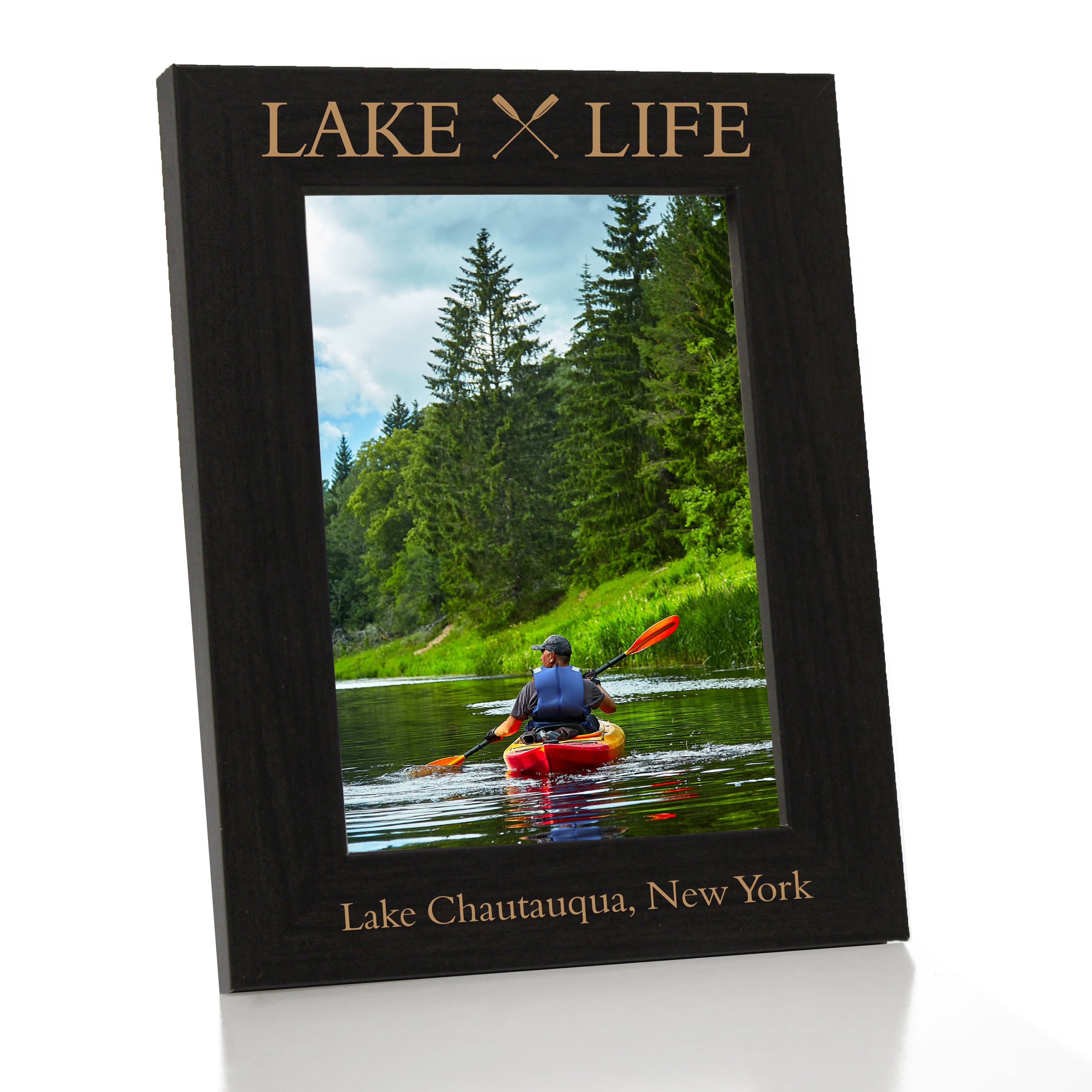 Lake Life Picture Frame Personalized Lake Picture Frame - Etsy