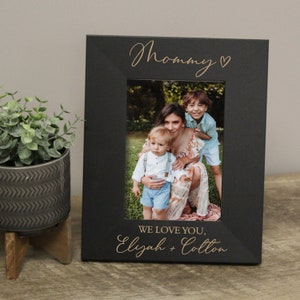 Mommy Picture Frame Personalized | Mommy & Me Frame | Mother's Day ...