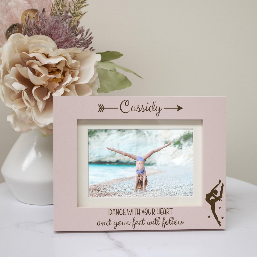 Personalized Dance Recital Picture Frame | Custom Dance Picture Frame ...